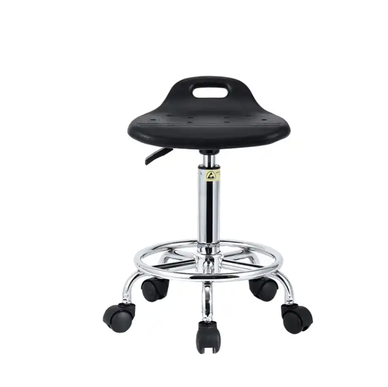 ESD Chair Stool Type - PU Foam Anti-Static Chair - Lift and Swivel Cha ...
